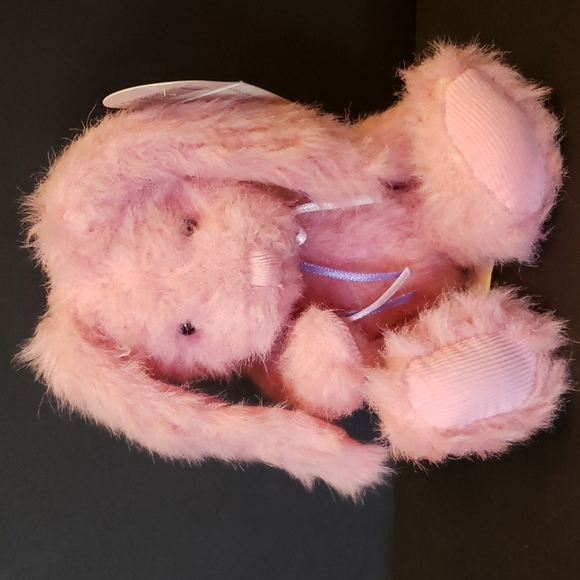 Russ | Toys | Vintage Russ Pink Sorbet Fuzzy Bunny Rabbit Plush | Poshmark